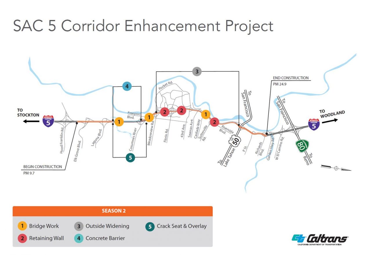 Caltrans I-5 HOV Construction Project | Natomas Community Association